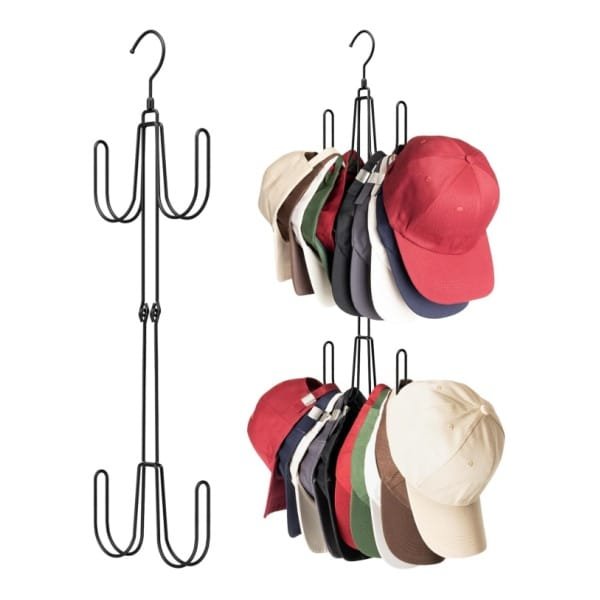 Closet Hat Rack Organizer Hooks Great Shine Home Storage Supplier
